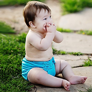 Rumparooz One Size Cloth Diaper Cover Snap, Nautical