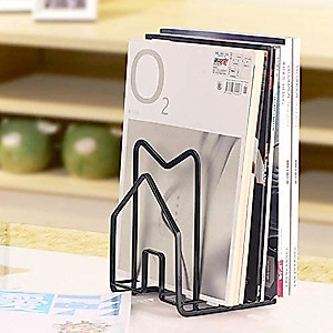 YURINJEE Carbon Steel Cutting Board Rack, Black, 5.7"Lx4.92"Wx8.46"H, Rust Resistant