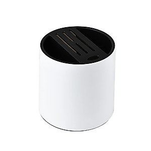 Utensil Holder Rotary Knife Holder Socket Knife Seat Household Kitchen Knife Seat Kitchen Chopsticks Spoon Integrated Multi-functional Knife Storage Rack for Home, Kitchen, Restaurant
