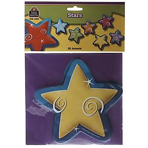 Teacher Created Resources Stars Accents Packs (4120)