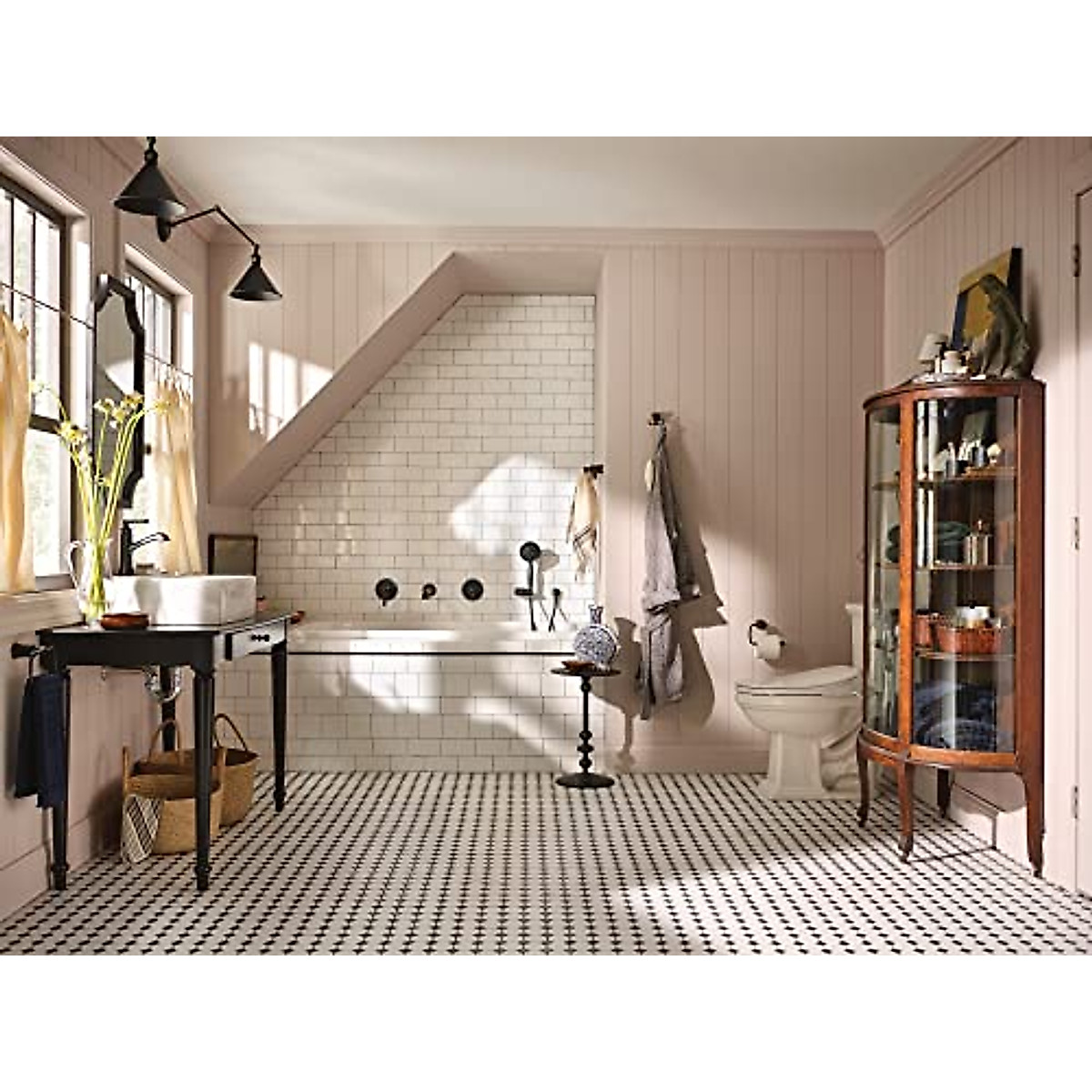 Moen YB2103BL Dartmoor Double Robe or Towel Hook, Matte Black