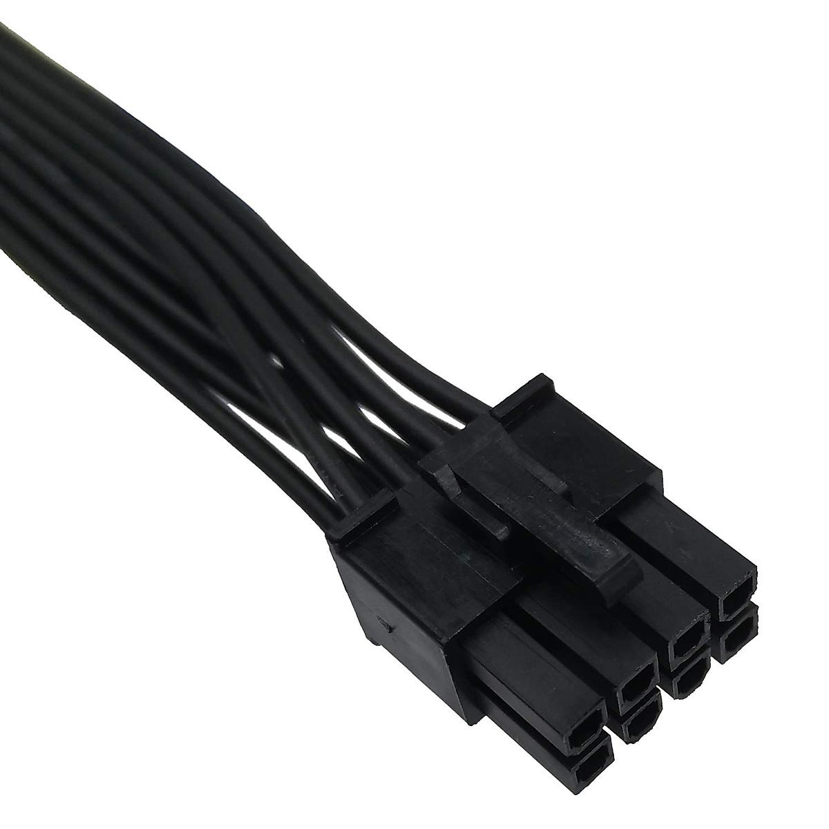 COMeap (2-Pack) 4 Pin to 8 Pin CPU Power Adapter, ATX 4 Pin to Motherboard CPU 8 Pin Converter Extension Cable for Power Supply with ATX 4 Pin Port 9.5-inch(24cm)