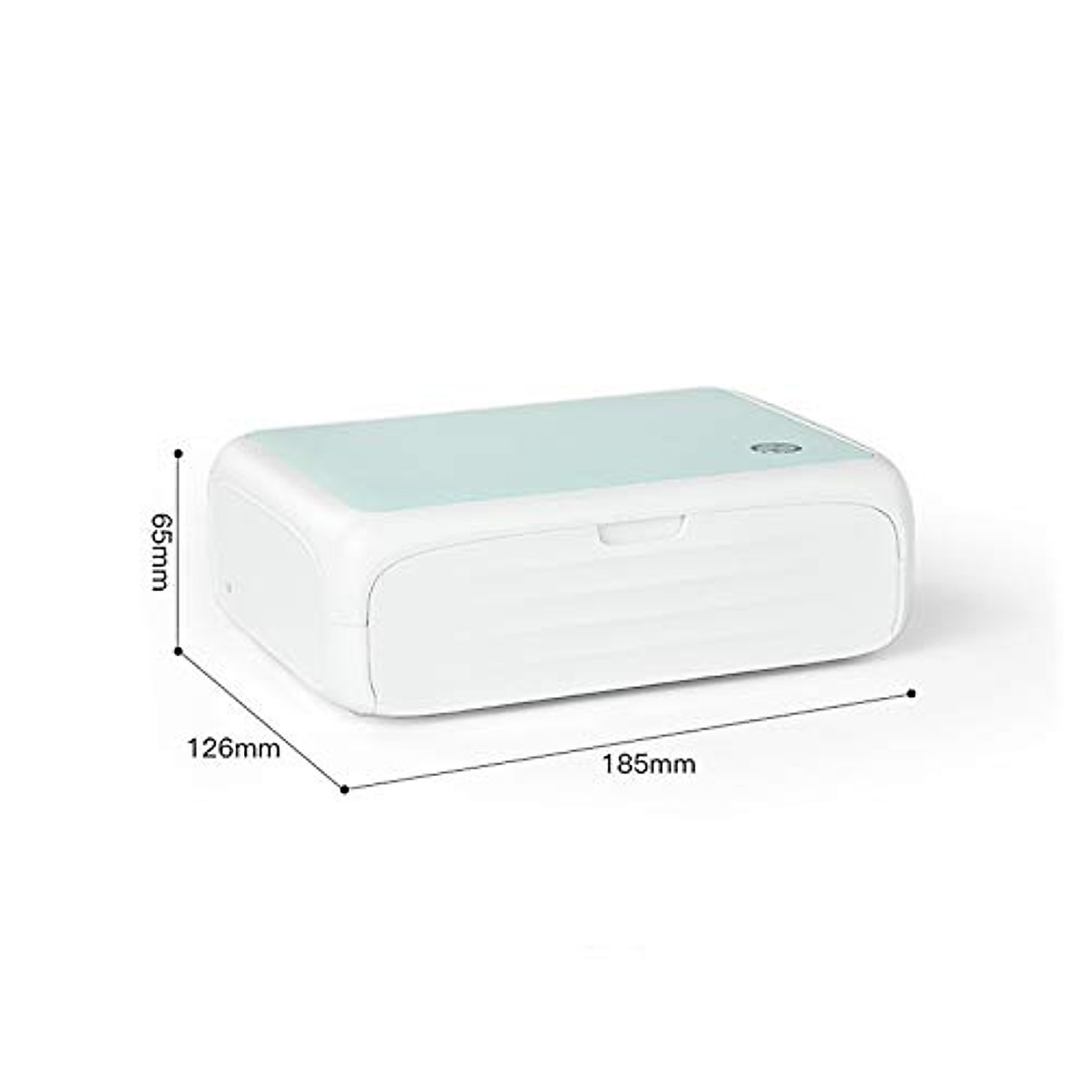 1 Piece Color Photo Instant Printer Portable Mini Pocket Printers High Resolution for Notes Gift Card