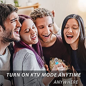 5-Piece Mini Microphone Tiny Microphone Mini Mic for Recording Voice and Singing on iPhone, Android Phones or Tablet, Metal, with 113 cm Cord, 3.5 mm Input (Rose red, Rose Gold, Silver, Blue, Black)