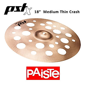 Paiste 18 Inches PST X Swiss Medium Crash Cymbal