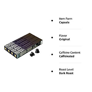 Nespresso OriginalLine (European Version) Ispirazione Italiana: Ristretto, 40 Capsules