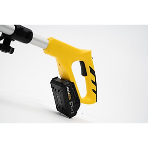 CHUNILLE Mini Tiller Cultivator Battery Powered Rototiller Cordless Garden Farm Tool 20V (Style 1)