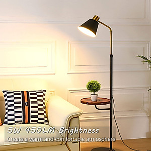 Ajuns LED Bulb 5W Equivalent 40W 120V Light Bulb Ceiling Fan Light Bulbs, Warm White 2700K A15 LED Energy Saving Bulb, E26 Base, Suitable Domestic Bulb,Not Dimmable 4 Pack