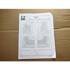 Ram 1500 DT (New Body Style) Crew Cab All Weather Mats New Mopar OEM