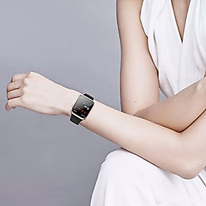 6 Pack Case for Apple Watch Series SE/6/5/4 40mm with Tempered Glass Screen Protector, Colaxuyi Hard PC Case Ultra-Thin Anti-Scratch Cover Protective Bumper for iwatch SE/6/5/4 40mm Accessories