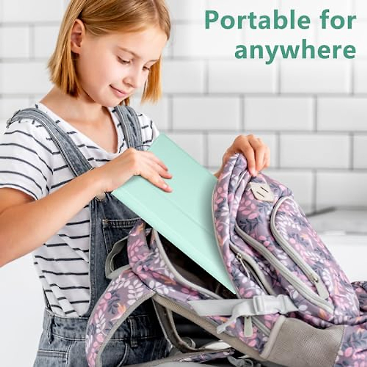 TQQ for iPad Air 13-inch (M2) 2024 & Pro 12.9 inch 2022 Case with Keyboard, Keyboard case for 12.9-inch iPad Pro 6th/5th Generation - with Pencil Holder for New iPad Air 13-inch/iPad Pro 12.9 Green