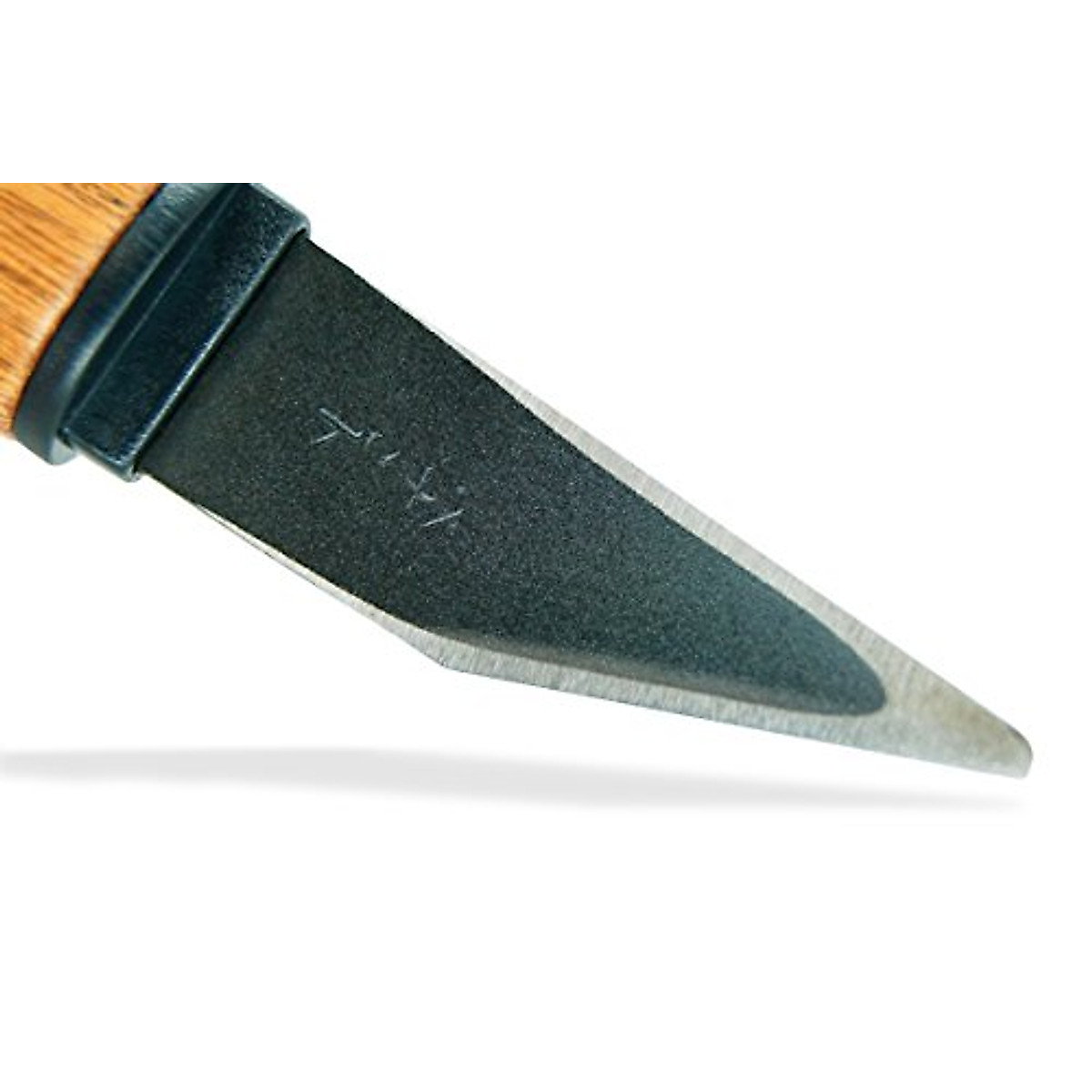 Kiridashi Craft Pocket Knife Japanese Steel Blade Wooden Handle with Sheath for Left-handed