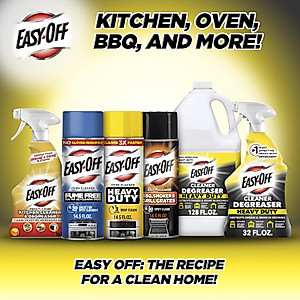 Easy Off Heavy Duty Degreaser Cleaner Spray, 32 Ounce