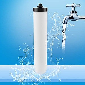 Water Filter Element,Replacement Filter, Ceramic Water Filter Element, Reduces Heavy Metals, Bad Taste For Countertop Gravity Water Filtration Systems