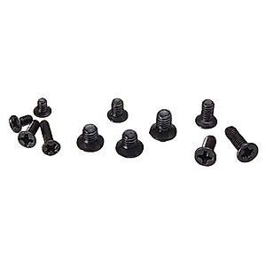 WHZ 300 PCS M2 / M2.5 / M3 Laptop Screws Box Set for HP Lenovo Samsung IBM (Black) (Color : Black)