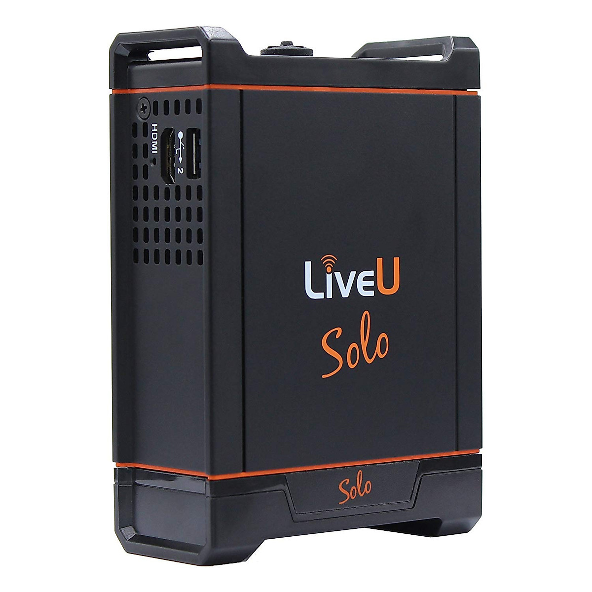LiveU Solo HDMI Wireless Live Video Streaming Encoder Bundle with MDR7506 Headphones + 32GB Extreme microSD Card + Ethernet Cable + HDMI Cable + Cable Ties + Deluxe Cleaning Kit + More