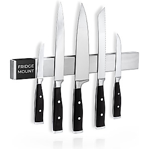 MIU France Stainless Steel Magnetic Knife Bar, 15-Inch