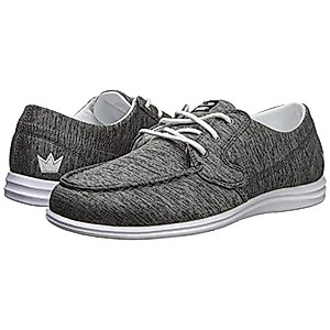 Brunswick Ladies Karma Bowling Shoes- Grey/White, 8.5