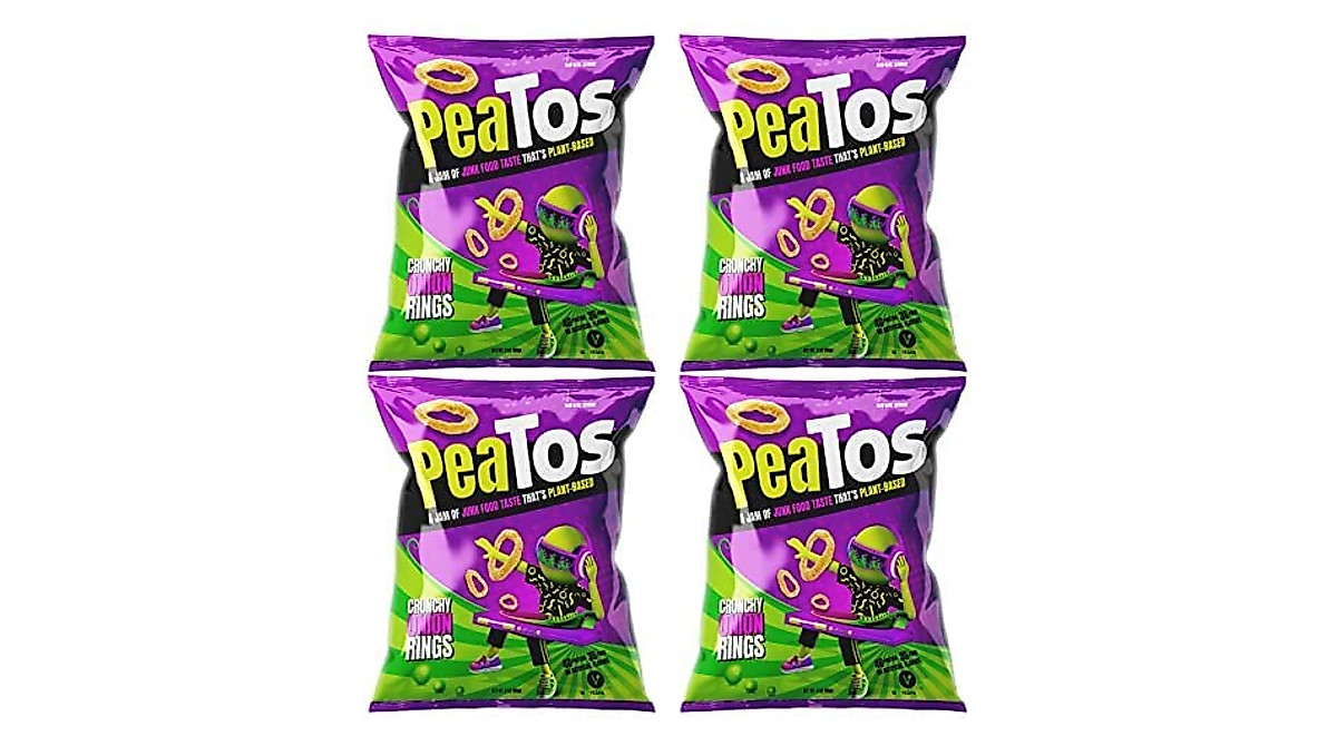 PeaTos Classic Onion Rings | Junk Food Flavor, No Junk