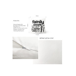 ELLIEMAPH Home Sweet Home Family Throw Pillow Covers 18x18 Inch Set of 4 Linen Decorative Cushion Cases for Bed Sofa Couch Decoration with Bonus 12x18 Inch Welcome Garden Flag