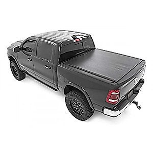 Rough Country Soft Roll-Up Bed Cover for 19-22 Ram 1500 | 5'5" - 48320550