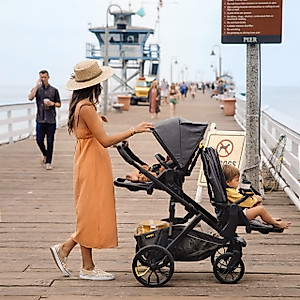 Veer Switchback &Roll Stroller Frame | 4 Wheel All-Terrain Stroller for Switchback Seat | Fits All Major Infant Car Seats (Adapters Sold Separate) | Shock Absorbing, Durable, Maneuverable, Collapsible