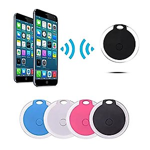 4pc Bluetooth Anti-Lost Device Smart Item Locator Alarm Tracker Wallet Mobile Phone Two-Way Voice pet Elderly Anti-Lost Device Key Chain