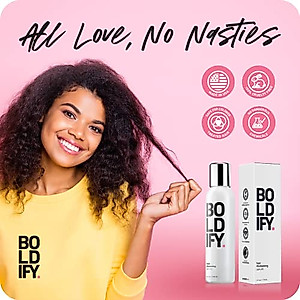Boldify Hair Thickening Serum - Best Hair Thickening Products for Women & Men, Instant Hair Thickener - Natural 3-in-1 Hair Volumizer for Fine Hair, Conditioner, & Plumping Blow Dryer Treatment - 4oz