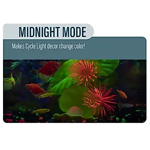 GloFish Aquarium Kit Fish Tank with LED Lighting and Filtration Included