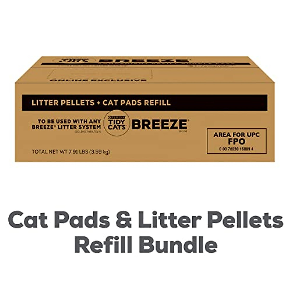 Purina Tidy Cats Breeze Litter System Cat Refill Bundle