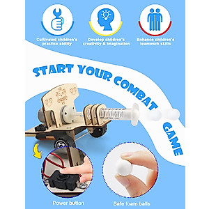 Poraxy STEM Kits for Kids Ages 8-10-12, 6 Set Model Car Kits, 3D Wooden Puzzles, Educational Science Experiment Projects Crafts Kits, Building Toys, Gifts for Boys and Girls 8 9 10 11 12 13 Year Old