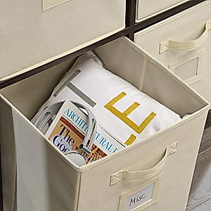 Sauder Stow-Away 4-Cube Organizer, Smoked Oak Finish