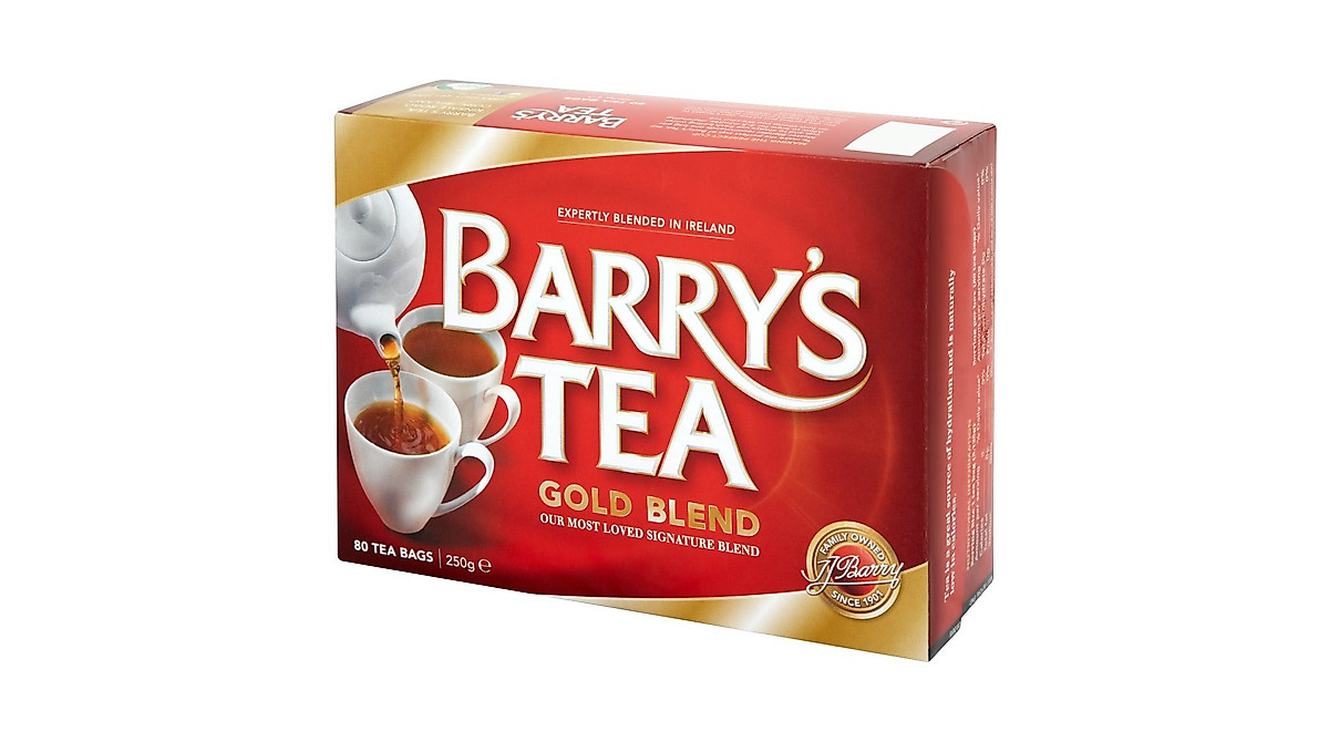 Barry's Tea Gold Blend Tea Bags - 80 Count | Irish Tradition Premium Tea