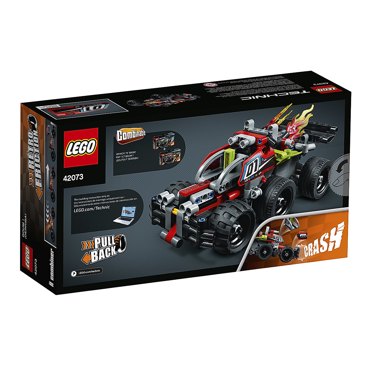LEGO Technic BASH! 42073 Building Kit (139 Pieces)