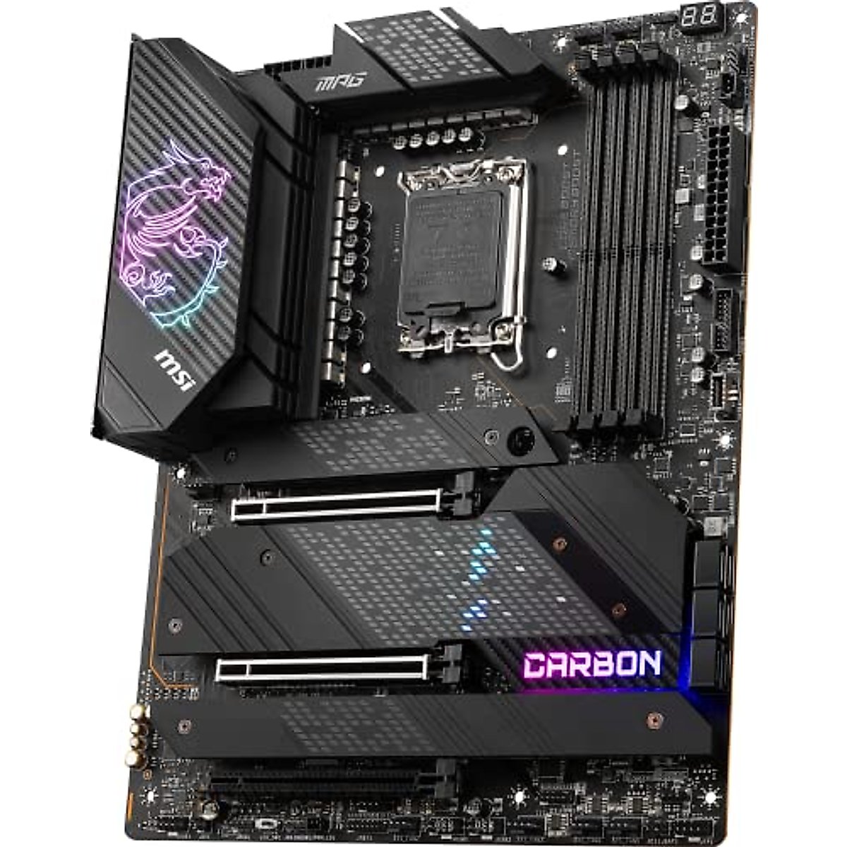 MSI MPG Z690 Carbon WiFi Gaming Motherboard (ATX, 12th Gen Intel Core, LGA 1700 Socket, DDR5, PCIe 4, CFX, M.2 Slots, Wi-Fi 6E)