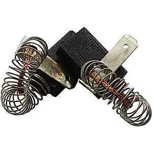 Buildalot Specialty Carbon Brushes 0334_AEG_EH822 for AEG Planer EH822 - With Spring, Cable and Connector