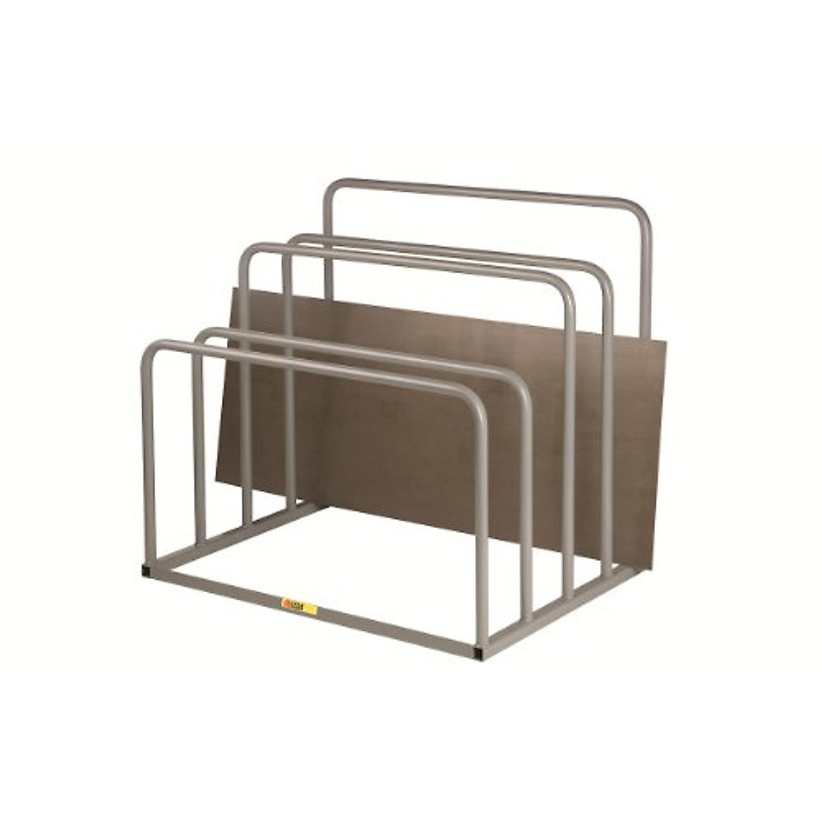 Little Giant SR-3648 Iron Vertical Sheet Rack with 4 Storage Bays, Gray, 6000 lbs Load Capacity, 43-1/2" Height x 48" Width x 36" Depth