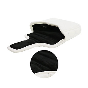 PINMEI Golf Mallet Putter Head Cover Mallet Headcovers Magnetic Club Cover Perfect for Scotty Cameron Odyssey Taylormade Ping (4.7×6 inches)