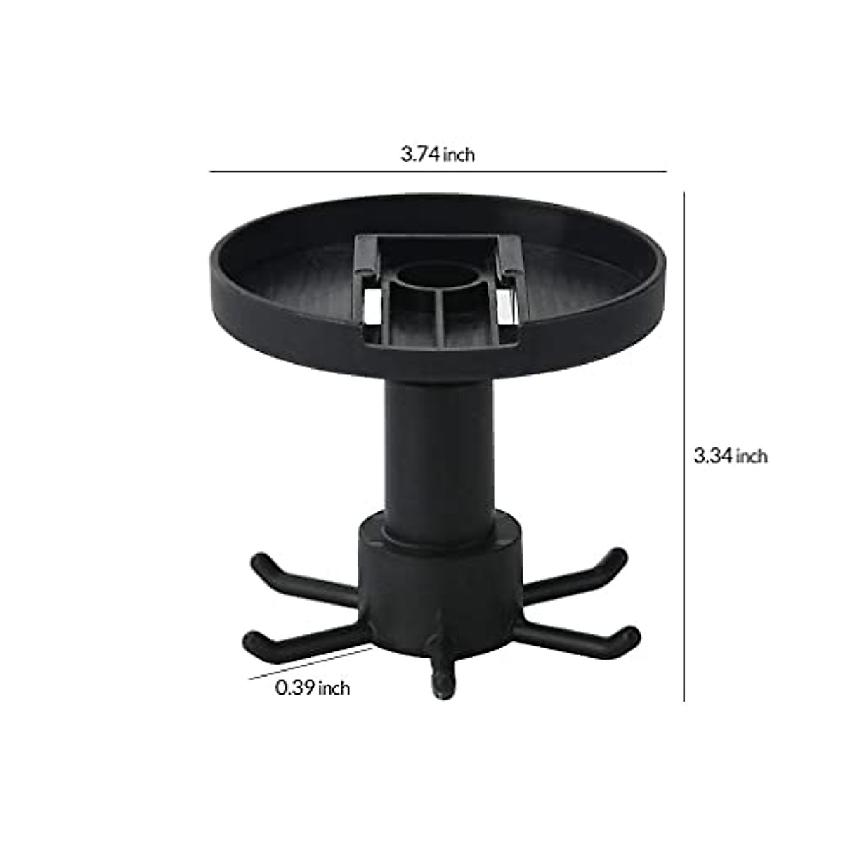 Under Cabinet Utensil Holder Hanger Hook for Kitchen and Bathroom 2 Pack