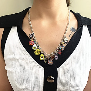 DreamWater Horror Five Night Freddy Charm Necklace Gifts for Girl Woman