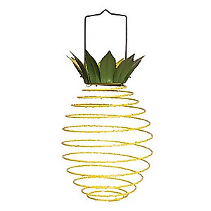 Solar Lantern Game Pineapple, Waterproof 45 LED Outdoor Decorative Hanging Lights for Garden Yard & Patio (1)
