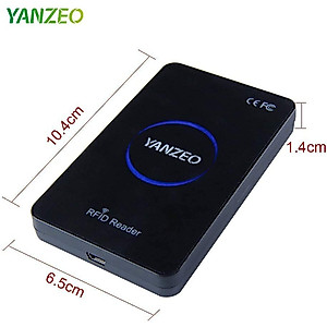 YANZEO SR360 865Mhz~915Mhz Desktop UHF RFID Card Reader Writer Access Control System POS Warehousing with Keyboard Emulation Output