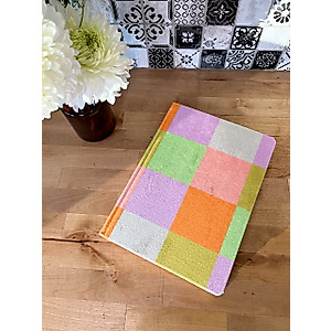 DesignWorks Ink CHECK - JUMBO VELVET JOURNAL