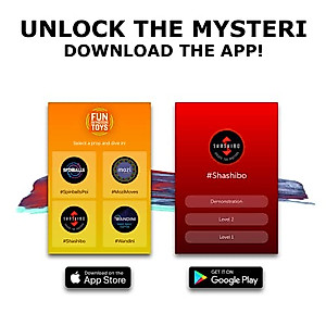 SHASHIBO Shape Shifting Box - Award-Winning, Patented Fidget Cube w/ 36 Rare Earth Magnets - Transforms Into Over 70 Shapes, Download Fun in Motion Toys Mobile App (Original Series - Wings)