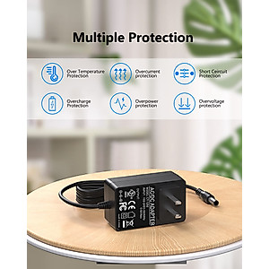 12V Power Cord for LitterMaid LM680C LM980 P-70016, Replacment for Hillpig Self-Cleaning Cat Litter Box Automatic Self-Cleaning Classic Replacement Power Supply