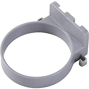 Hair Dryer Holder Wall Mounted, Self Adhesive Hair Dryer Holder, Bathroom Hair Dryer Holder, Hair Care Tools Holder Wall Mount - Extra Large Rim，Compatible with Most Hair Dryers (Grey)