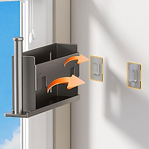 KATAZO Convenient Kitchen Cabinet Organiser for Foil and Sandwich Bags Cupboard Door Storage Box Wall Mounted Bathroom Rack