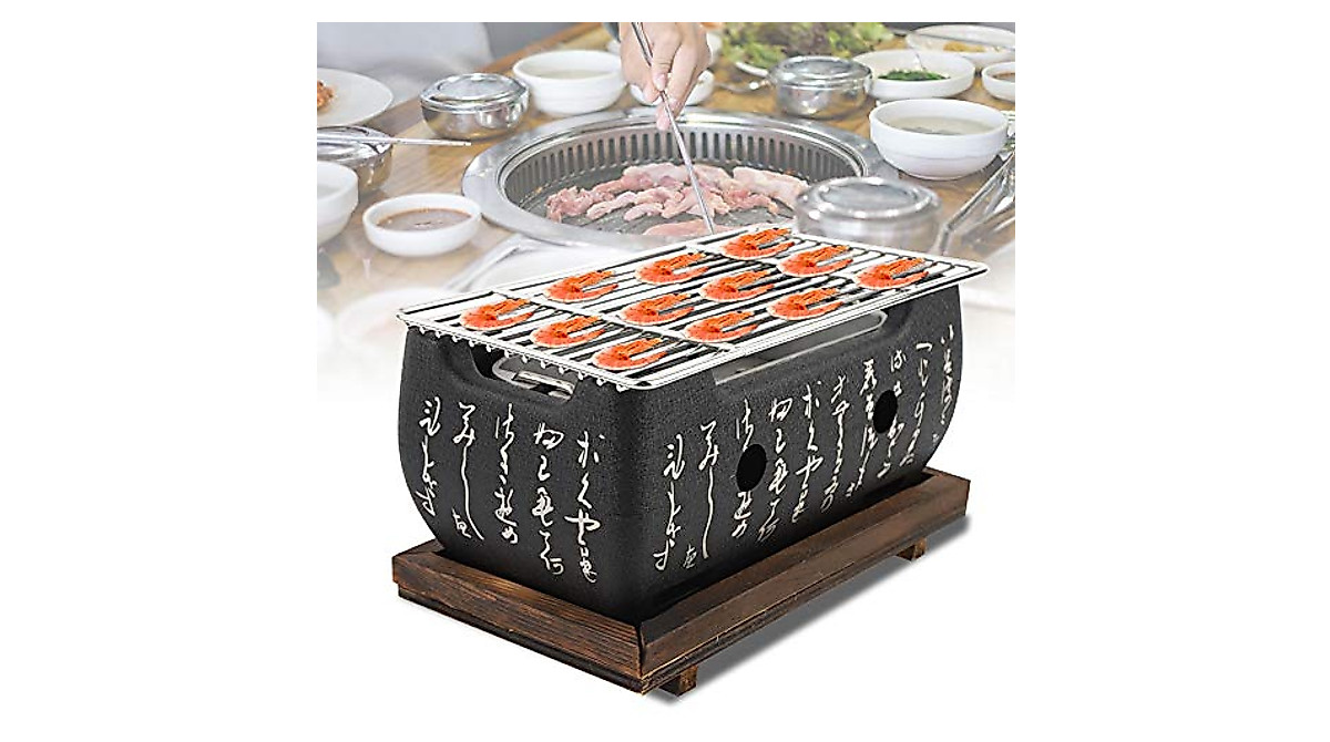 Portable Japanese Yakiniku Grill for Authentic BBQ & Grilling