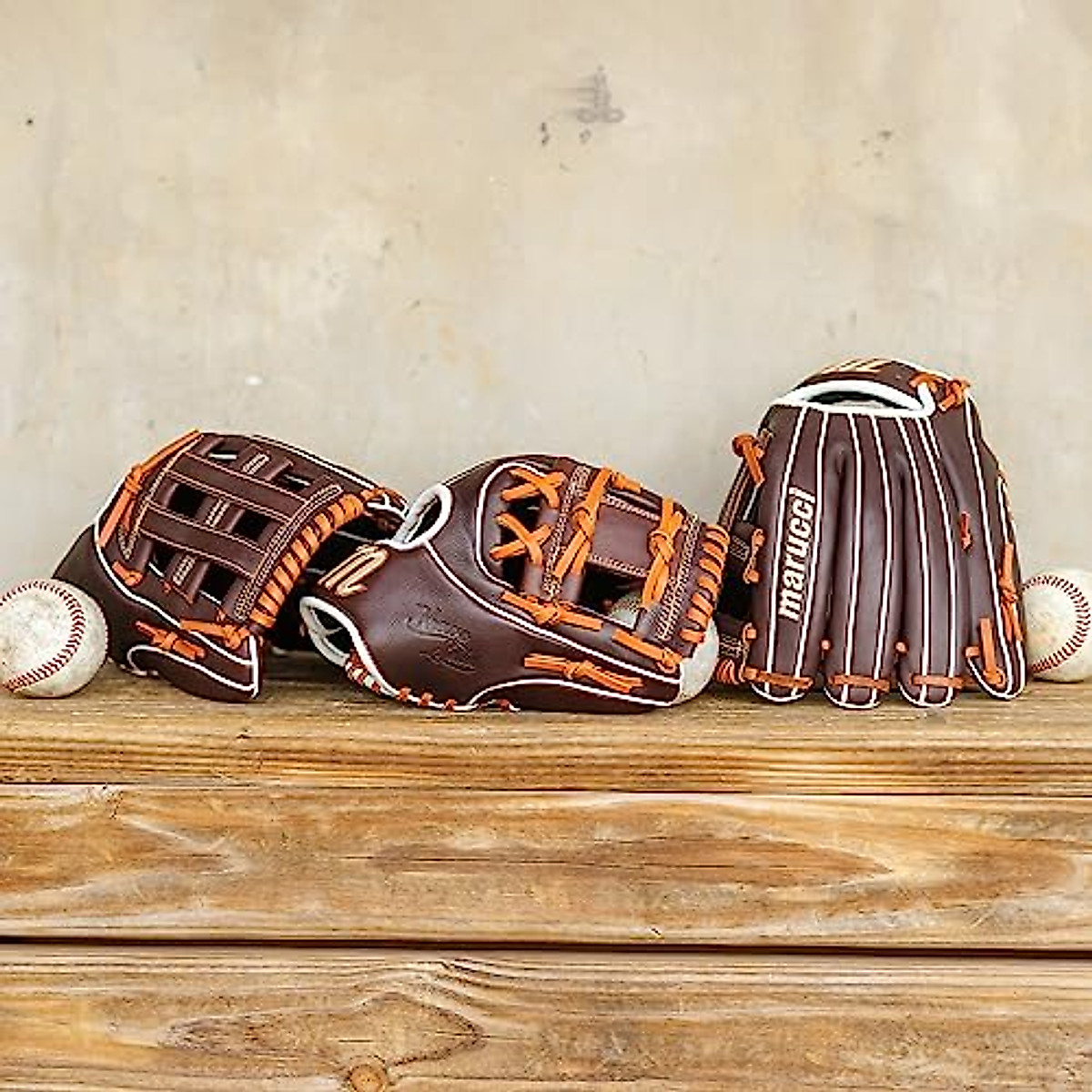 MARUCCI Krewe M-Type Baseball Glove Series, 43A4 11.5" Single Post Right Hand Throw