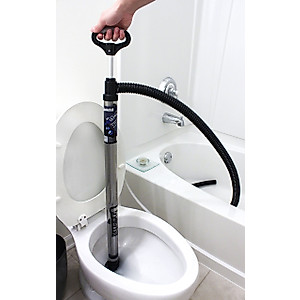 Underhill Siphon Suction Water Pump with Hand Manual Plunger 36" Length with 72" Outlet Hose, For Irrigation, Sprinkler, Fluid Transfer, Super High Capacity Water Removal, Big Gulp Pro, A-G3672CK
